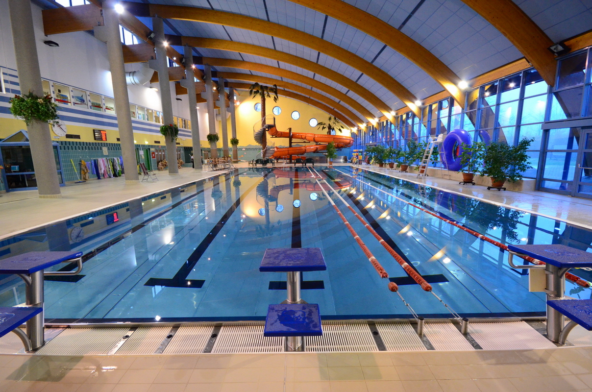 Aquacentrum Bohumín - plavecký bazén, relační bazén, tobogán, whirpool